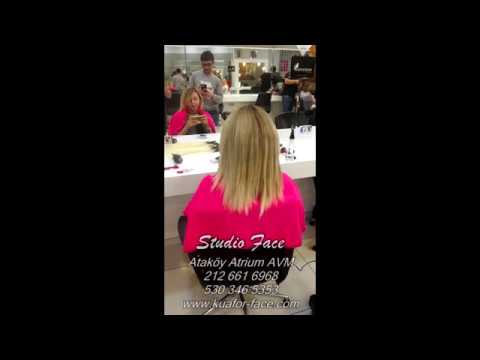 Studio Face Kuaför - Ataköy 9. Kısım - Atrium AVM - Keratin Kaynak Uygulamamız