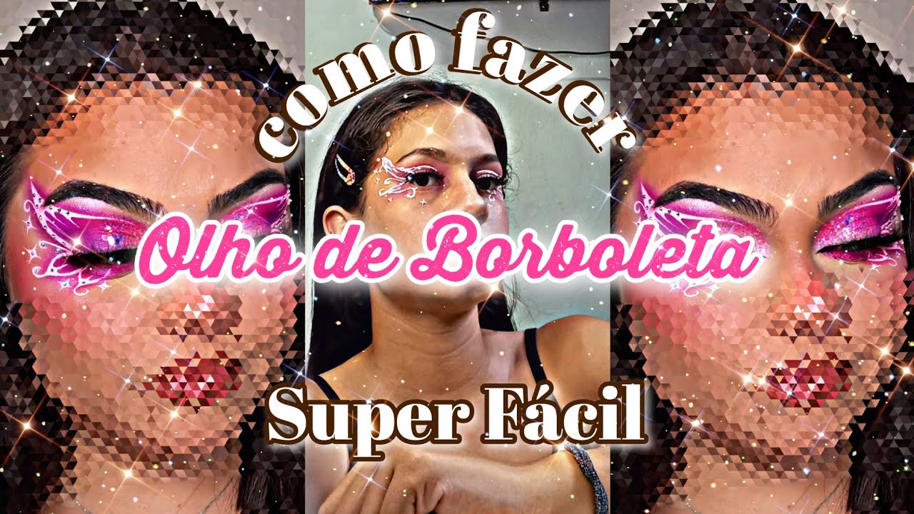 Borboleta| Tutorial Olho Profissional - YouTube