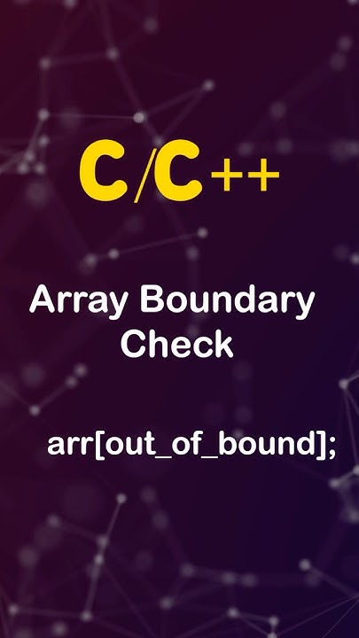 Array Boundary Check in C | Avoid Undefined Behavior! 🚨 #thesumitgarage #cprogramming # ...