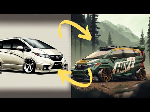 Honda Freed Concept Modification - YouTube