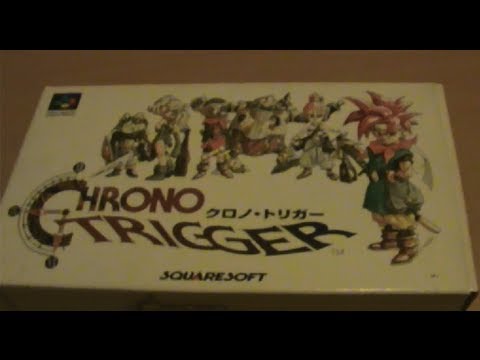 Japanese SFC Chrono Trigger Unboxing - YouTube