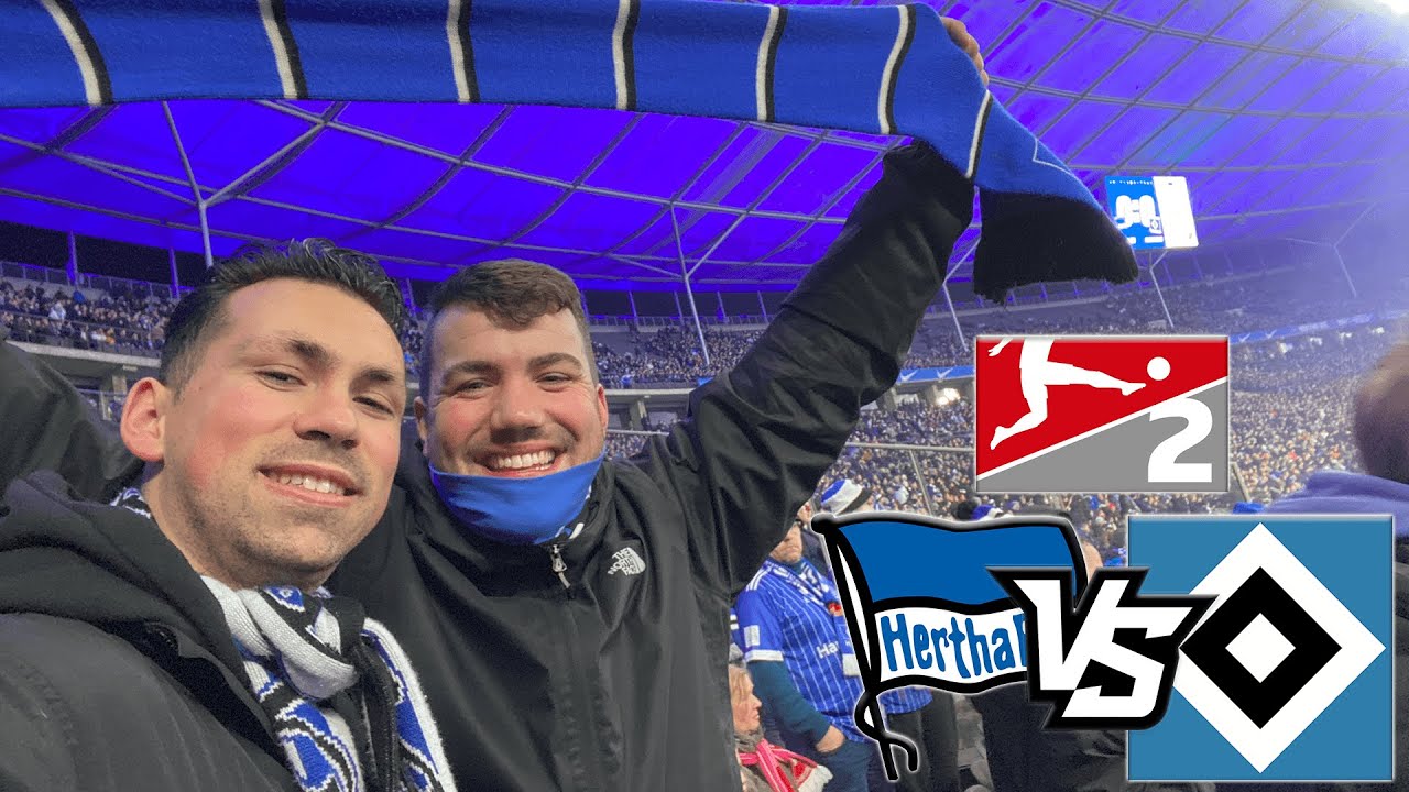 Auswärtssieg im Olympiastadion 💙 Stadionvlog Hertha BSC vs HSV 🏽 ...