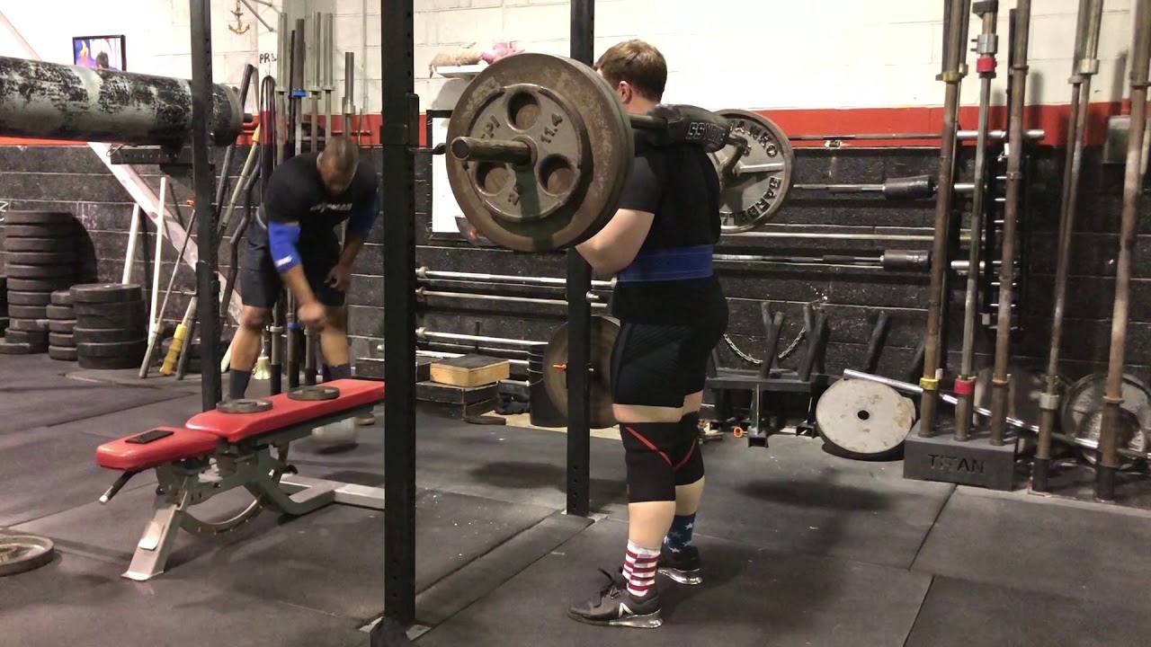 SSB Squat 295 x 5 (Set 5) - YouTube