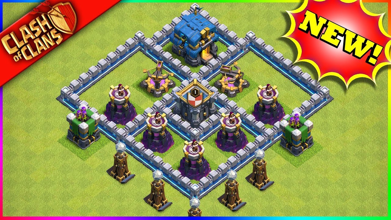 HERE'S WHAT THE NEW Clash of Clans BUILDINGS LOOKS LIKE! (blue walls ...