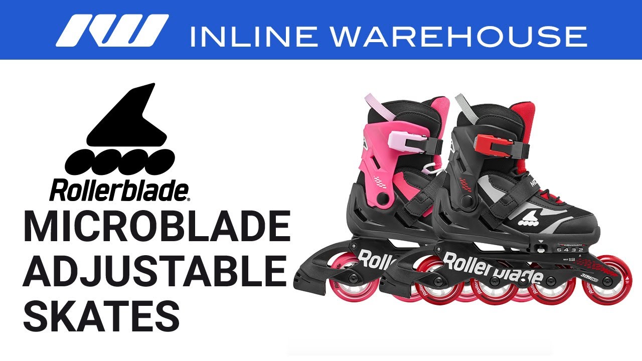 Rollerblade Microblade Adjustable Skates Review - YouTube