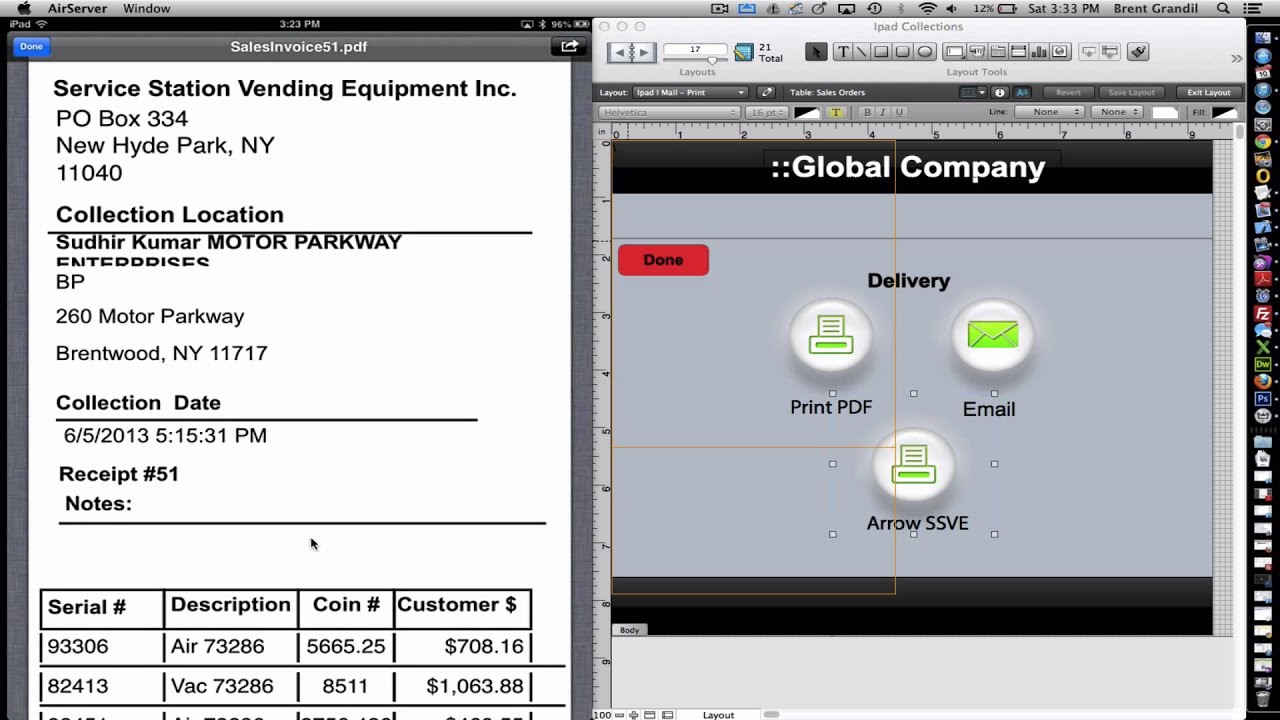 Filemaker & Mobile Printer | Print Receipts anywhere! Mobi Print - YouTube