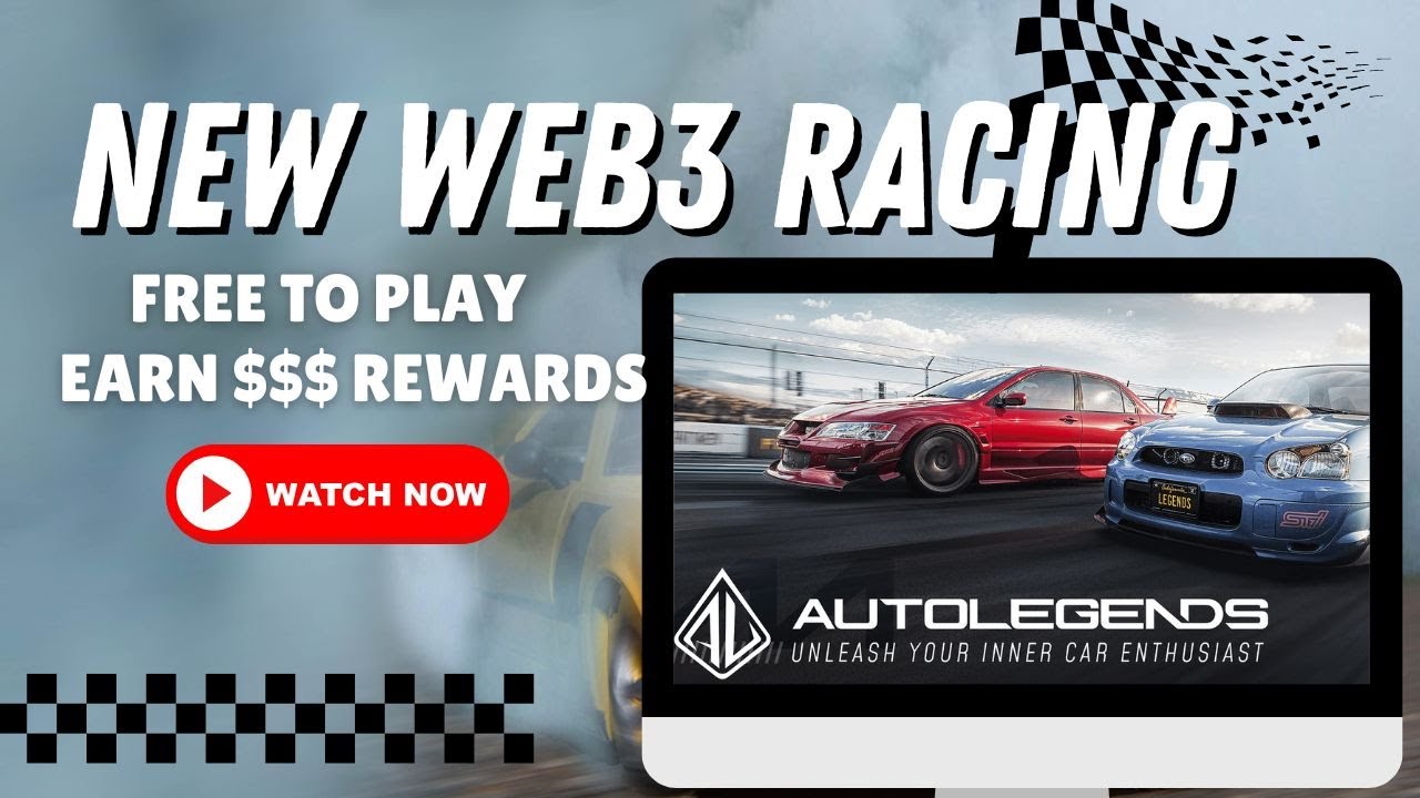 New Free To Play Web3 Racing Game - Auto Legends - Epic Games - YouTube