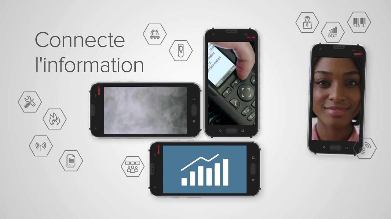 Ascom Myco 3, le smartphone conçu pour les professionnels - YouTube