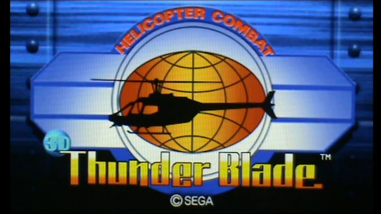 3D Thunder Blade - Sega - Nintendo 3DS (digital sound and HD) - YouTube