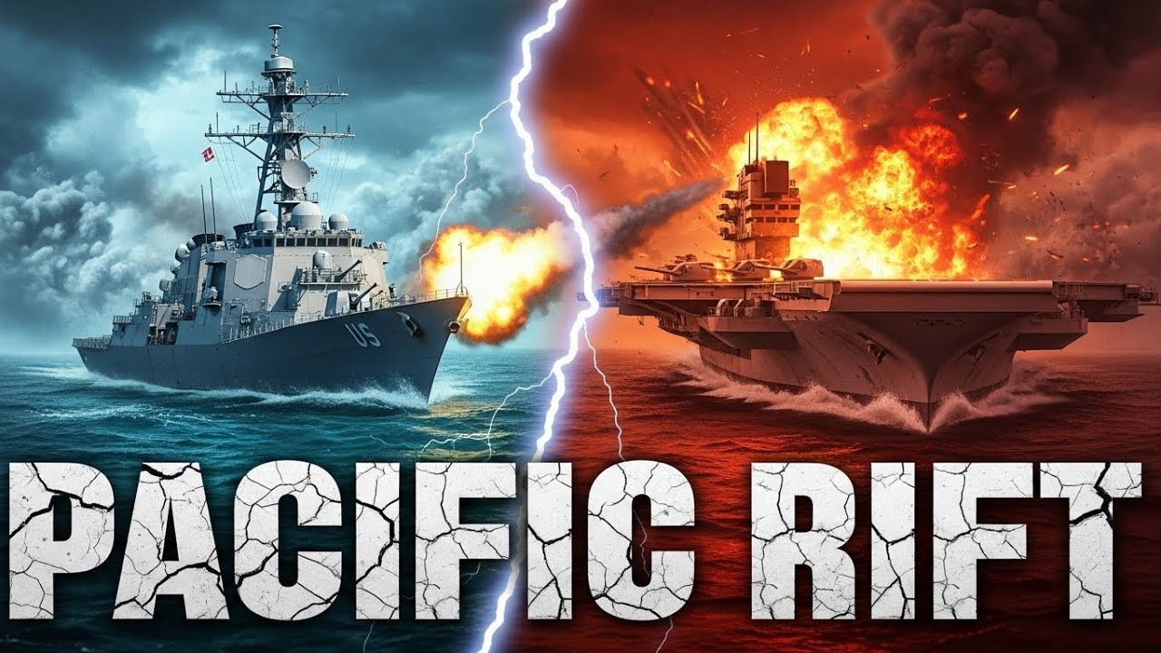 PACIFIC RIFT: US Navy Carrier Strike Group vs. China Armada | Full ...