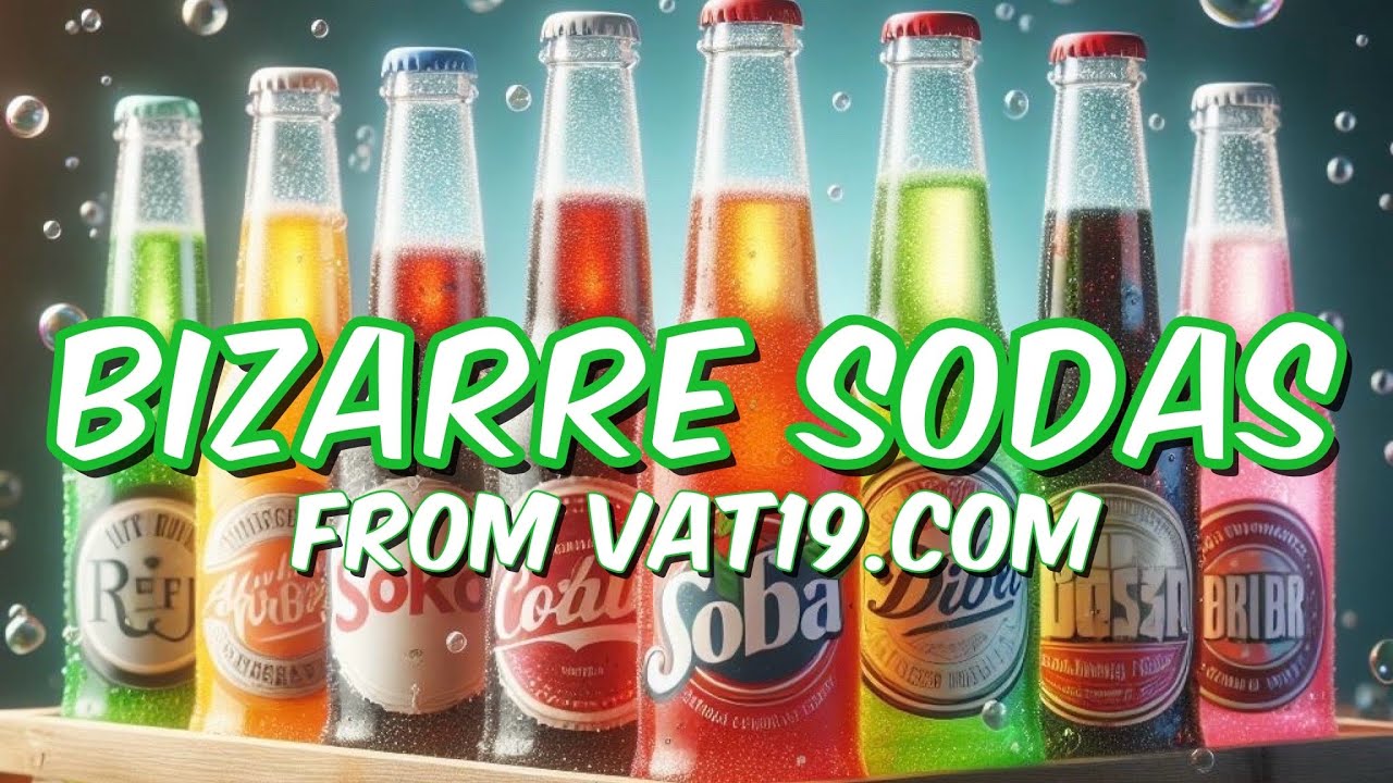 Bizarre Sodas From Vat19.com - YouTube