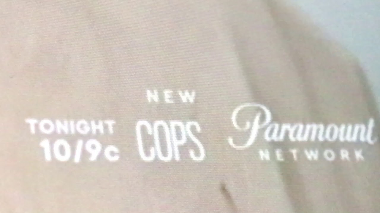 Paramount Network Screen bug (cops) - YouTube