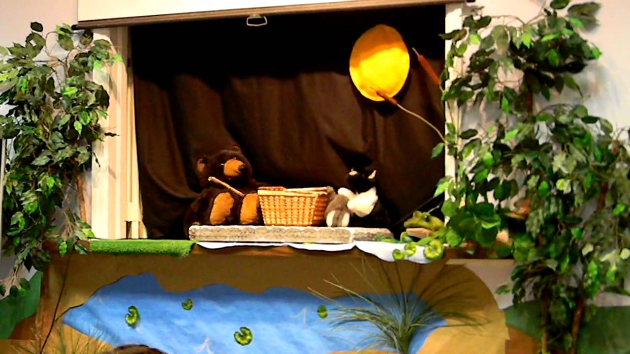 Puppet Show for Kids - Animals on a Picnic - YouTube