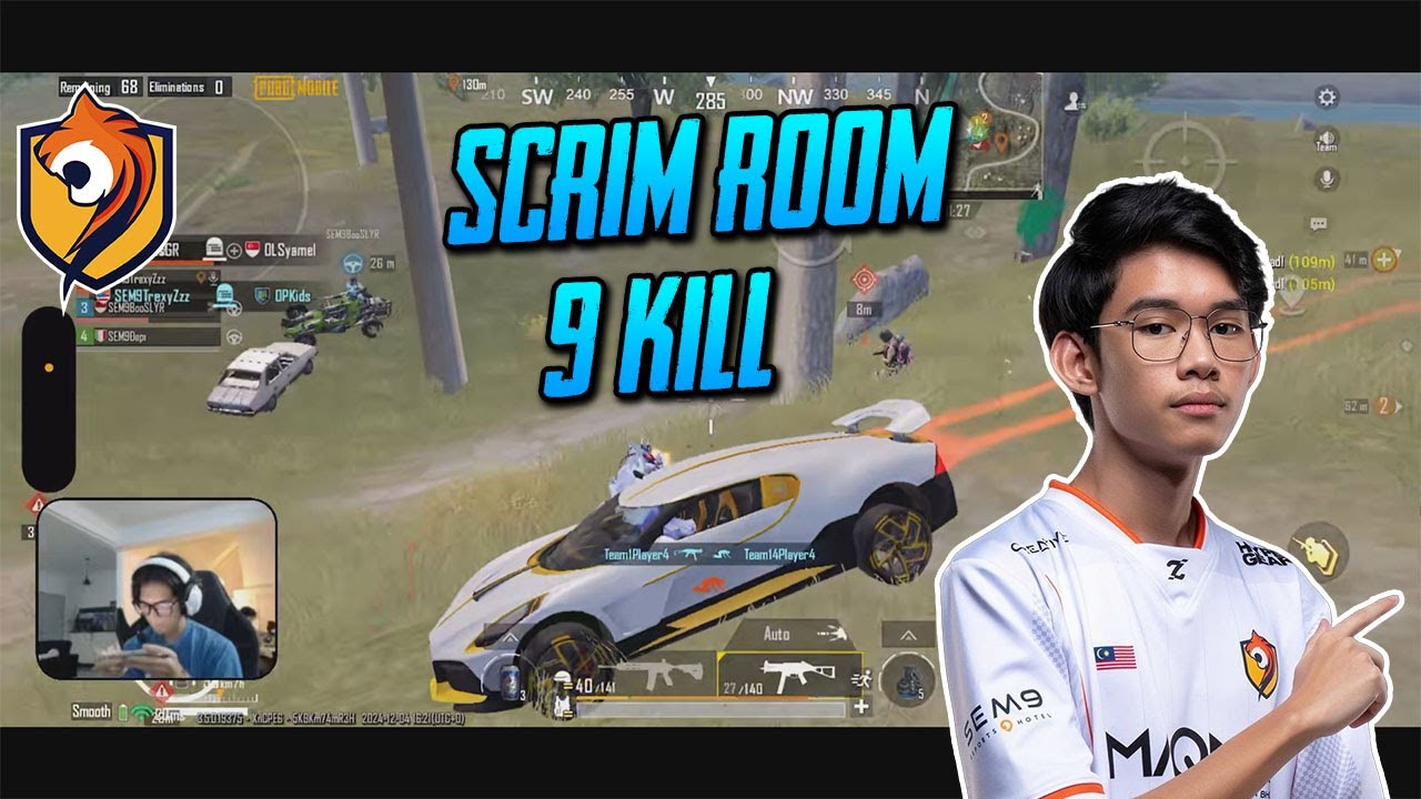 PUBG Mobile Malaysia : Sem9.Dep scrim room highlight 9 kill!!!! - YouTube