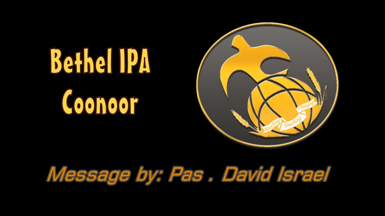 Pastor. David Israel IPA Church Coonoor, Sunday Service Message on 26 ...
