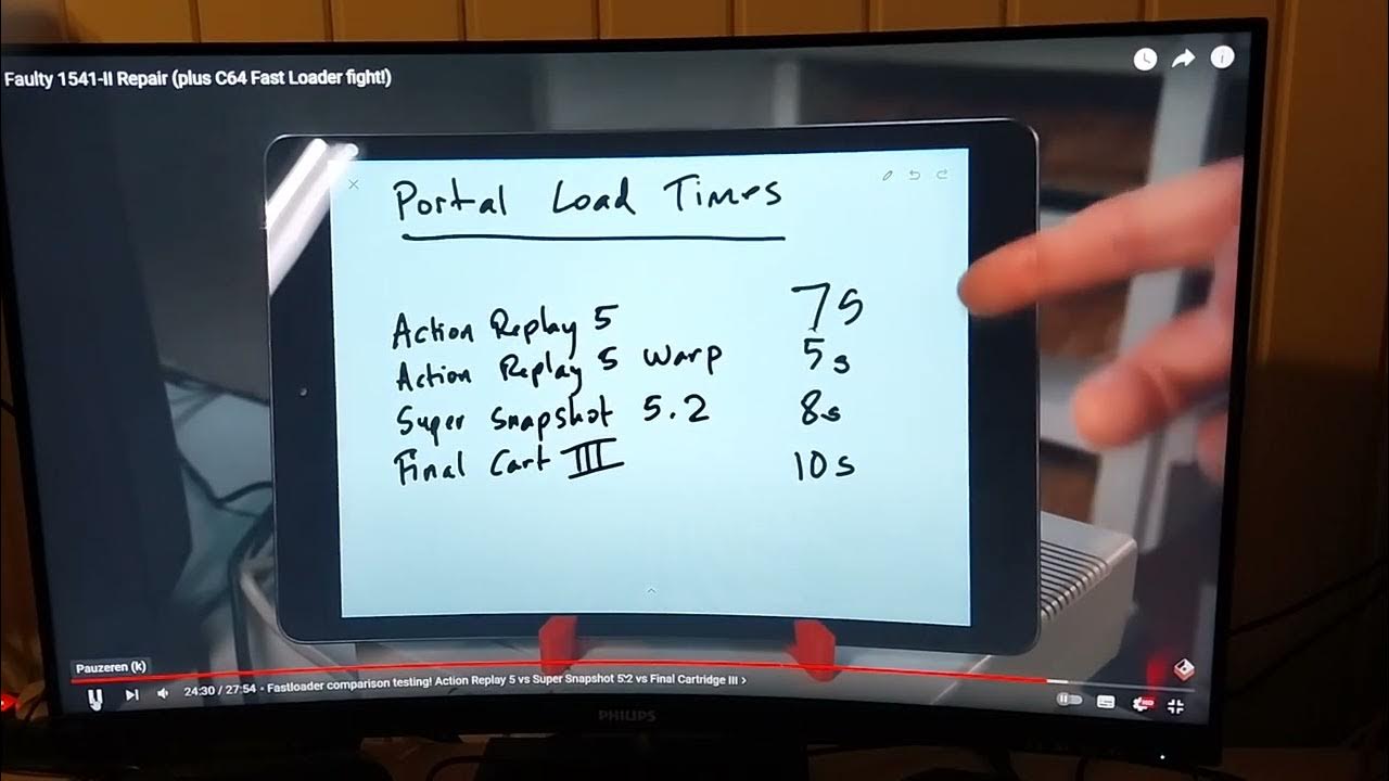 Prologic Dos speed-test for the C64 - YouTube