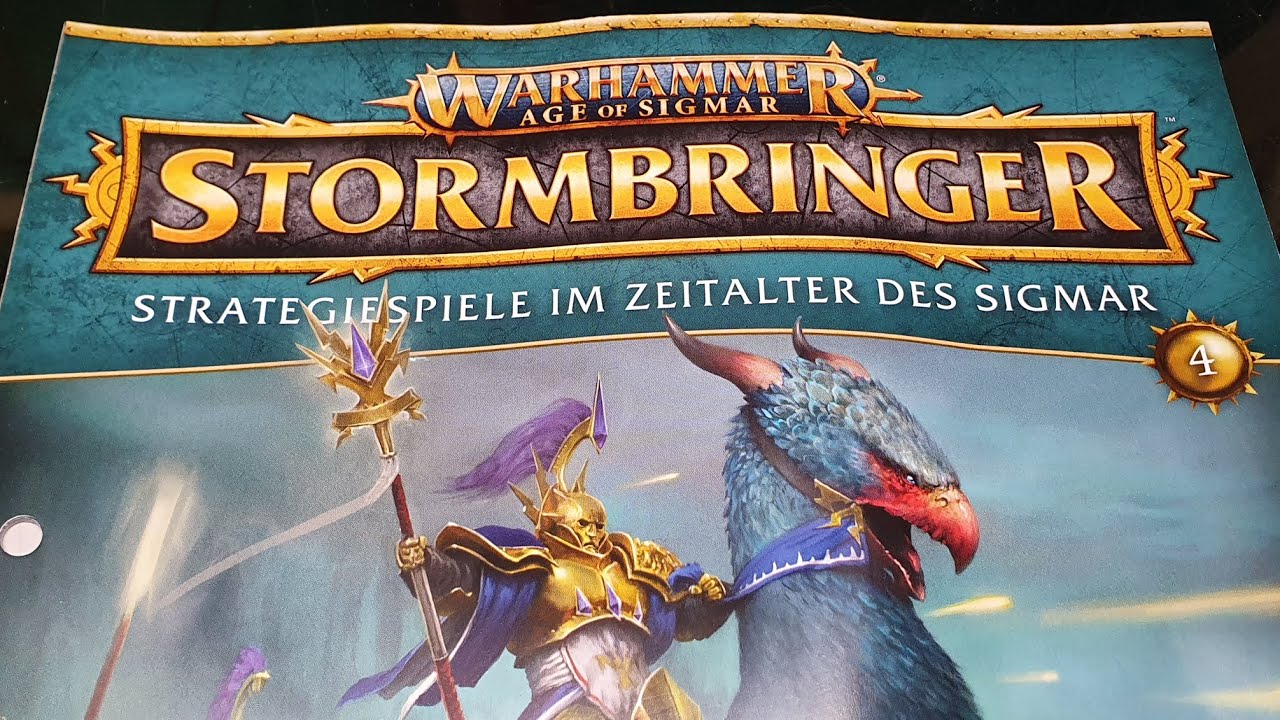 Warhammer Stormbringer Issue 4 - YouTube