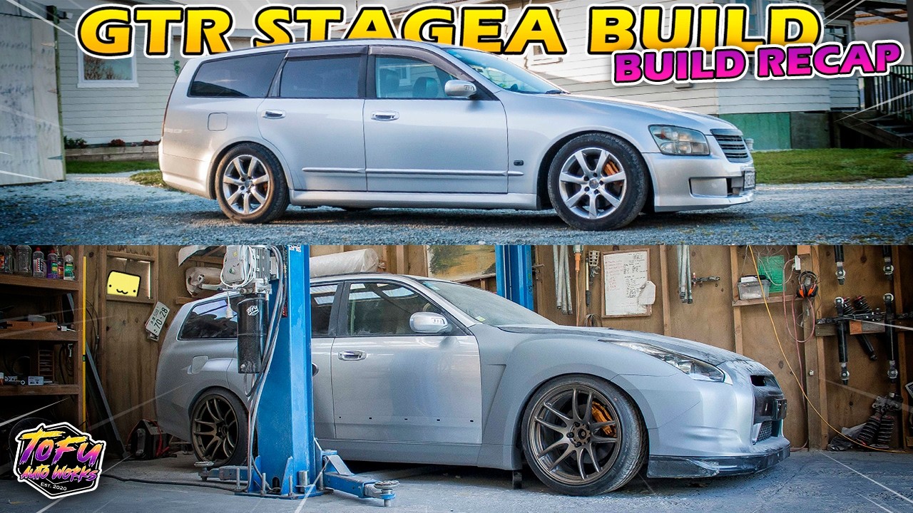 GTR Stagea Build Recap. Sky-gea build: Parts 1 - 30 - YouTube