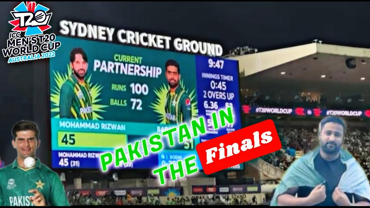 Pakistan In The FINALS 💕💕 | PAK vs NZ | Semi-Final | Crazy Cricket Fan | ICC T20 World Cup 2022 ...