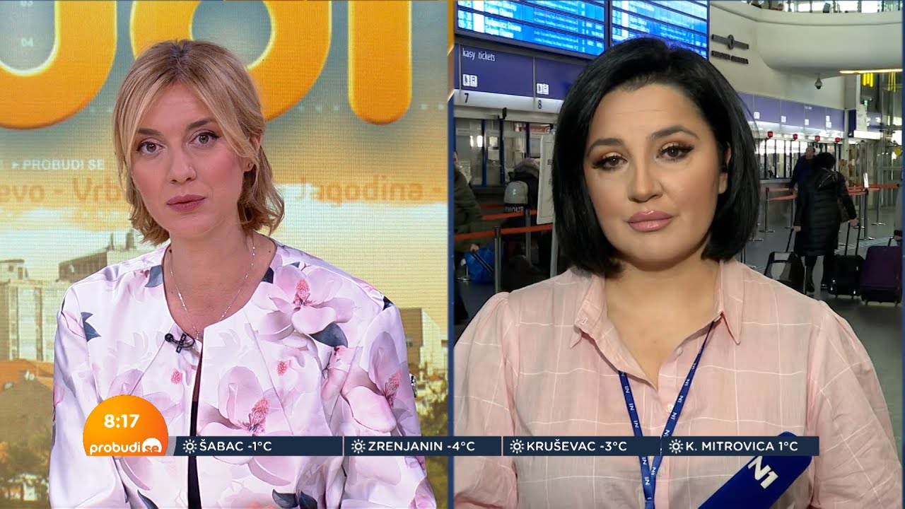 Ika Ferrer Gotić z Varšave: Žene i deca spavaju na železničkoj stanici ...