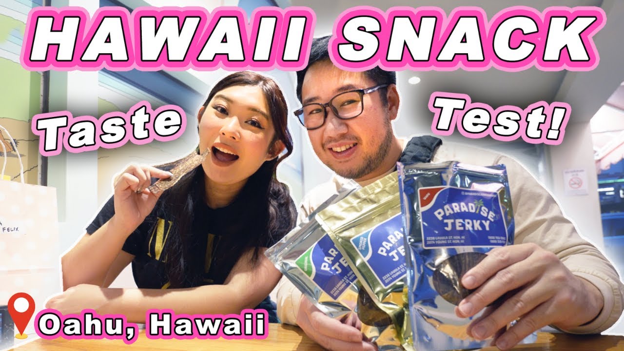Trying Local Hawaii Snack! || [Honolulu, Hawaii] Handmade Hawaii ...