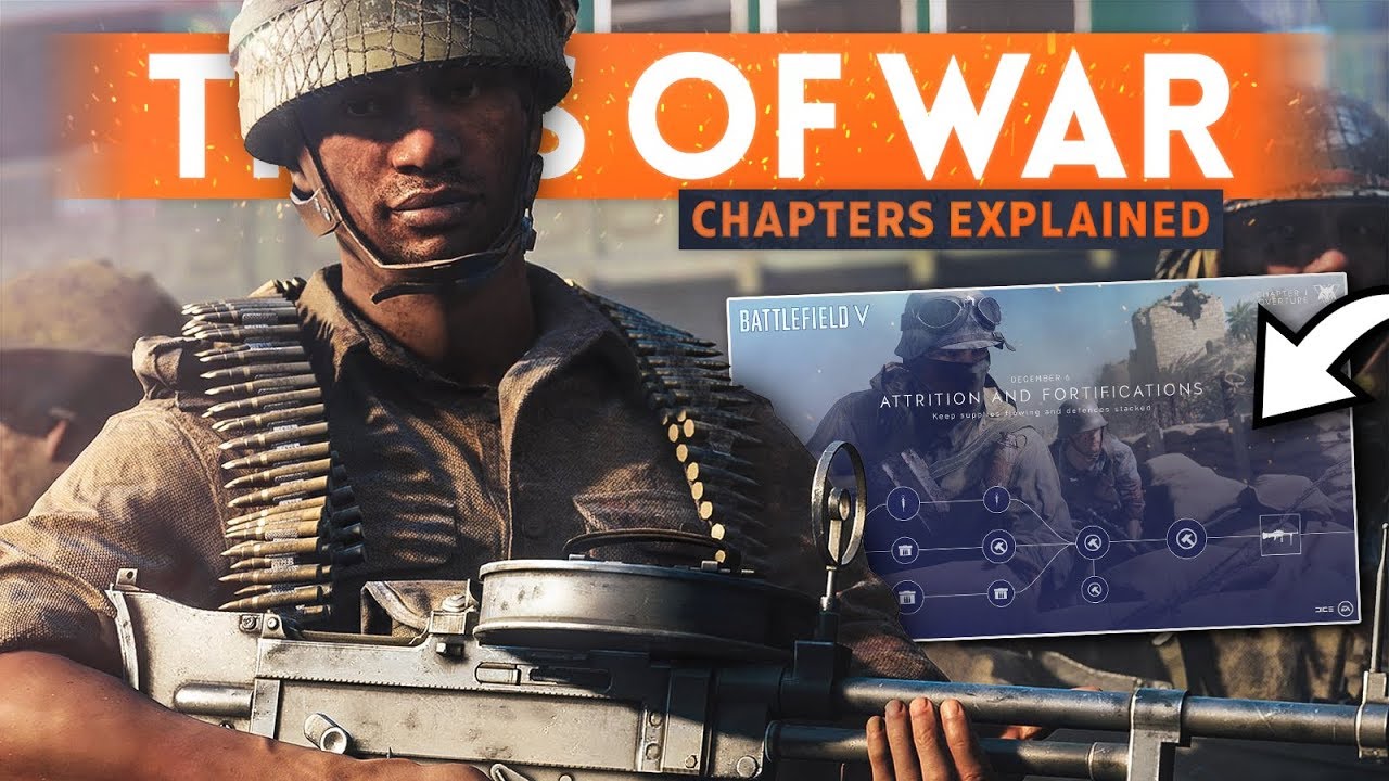 BATTLEFIELD 5 TIDES OF WAR EXPLAINED: Weapon Unlocks, Chapter Rank ...