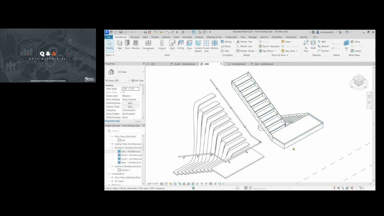 Webinar: Ascendancy in Revit: Elevate Your Stair Design Skills - YouTube