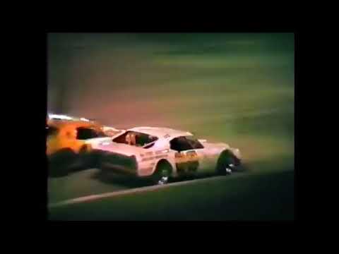 Tim Richmond and Other Cup Drivers at Hialeah Speedway - August 1, 1987