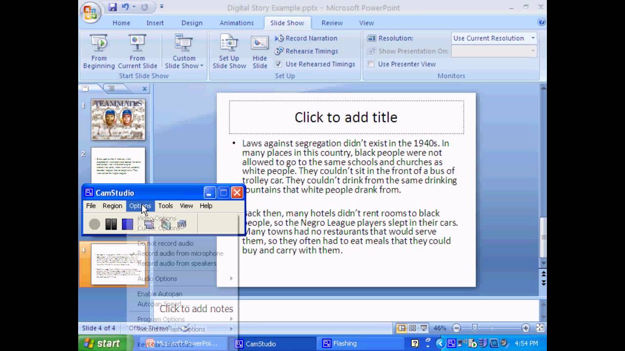 CamStudio Tutorial - YouTube