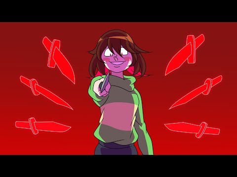 Frisk vs Chara - Undertale animation