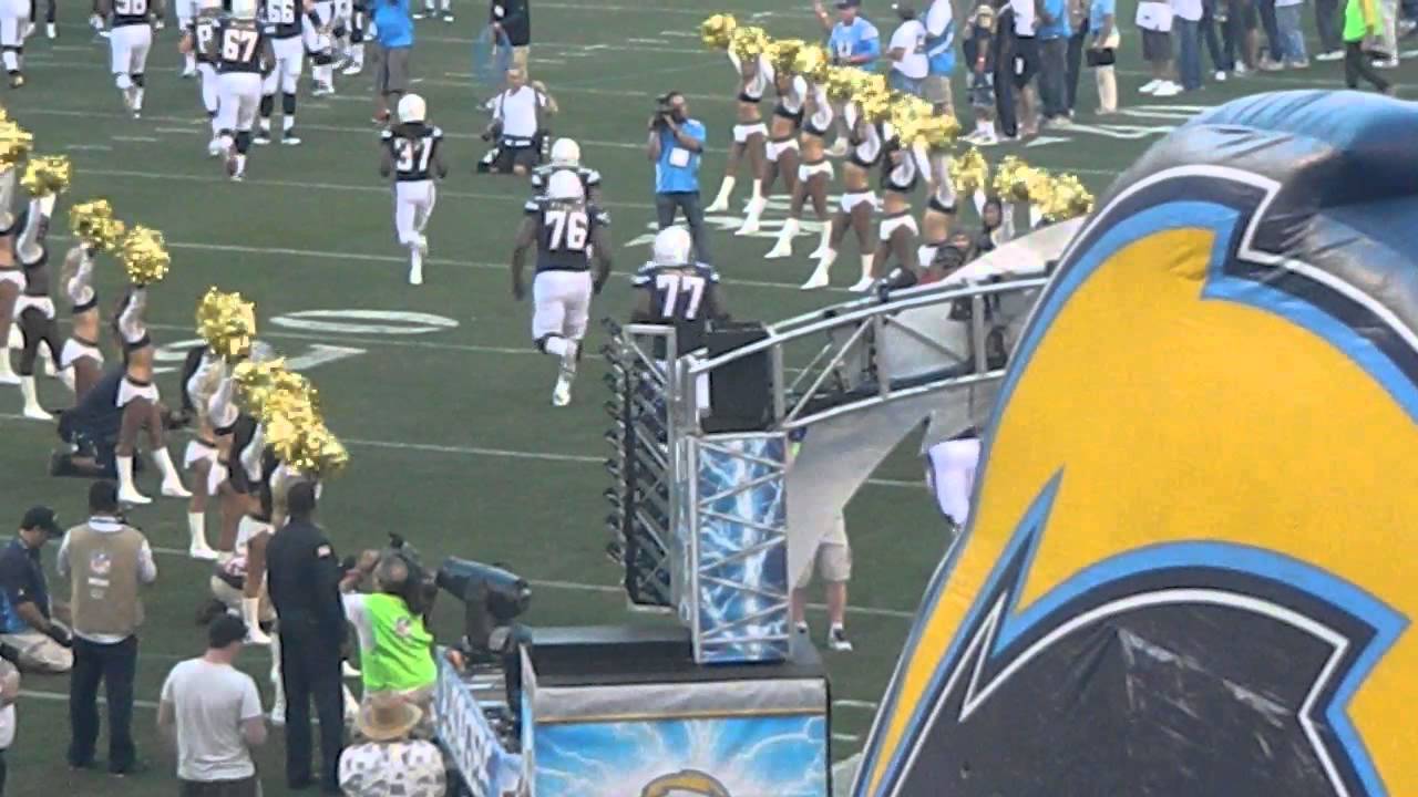 Chargers starting Defensive line up!! - YouTube