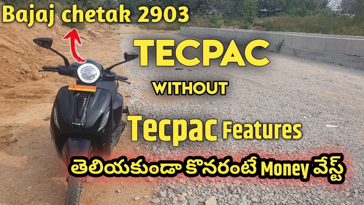 Chetak 2903 Tecpak Without Techpak Price and Details || In Telugu - YouTube