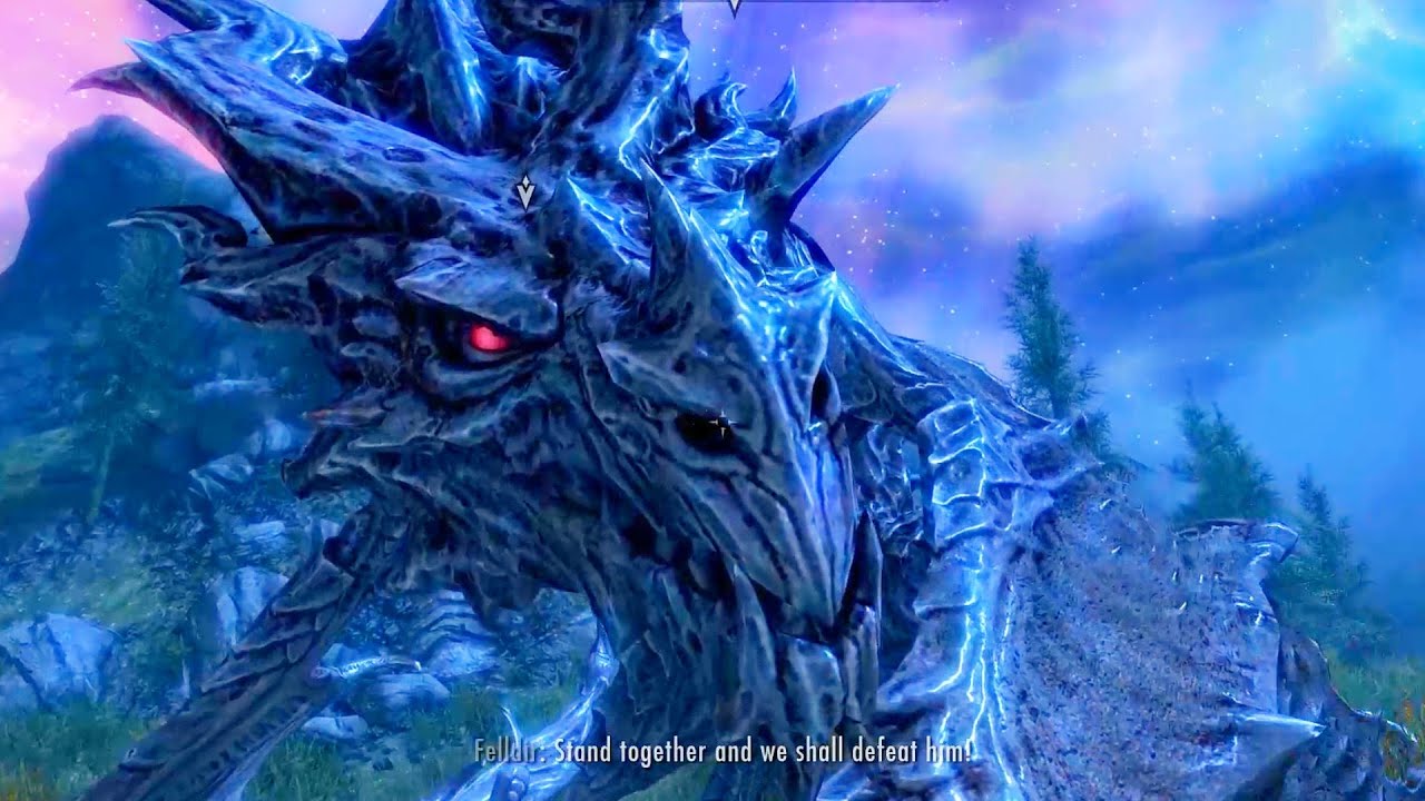 Easy way to defeat Alduin - YouTube