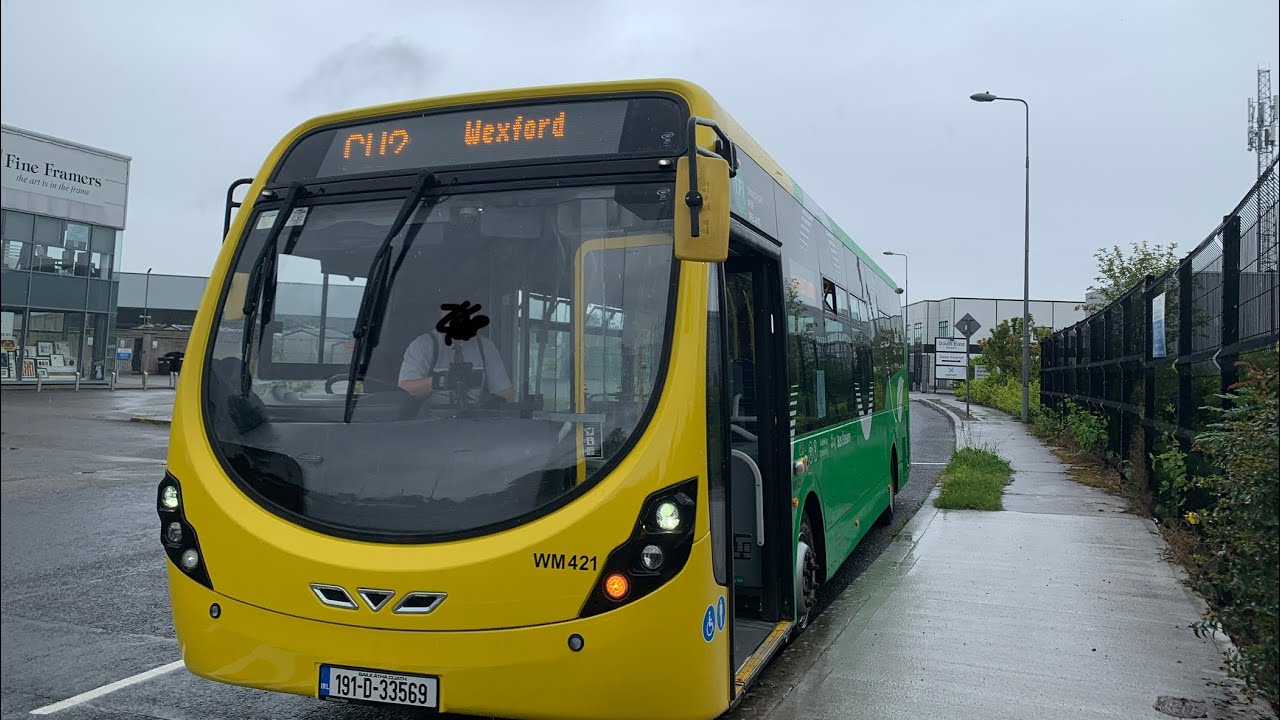 A Ride On Bus Eireann Route CW2 Towards Wexford Business Park. (WM421 ...