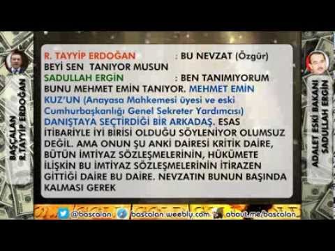 Başçalan Erdoğan'ın Danıştay'a Müdahale Kaydı