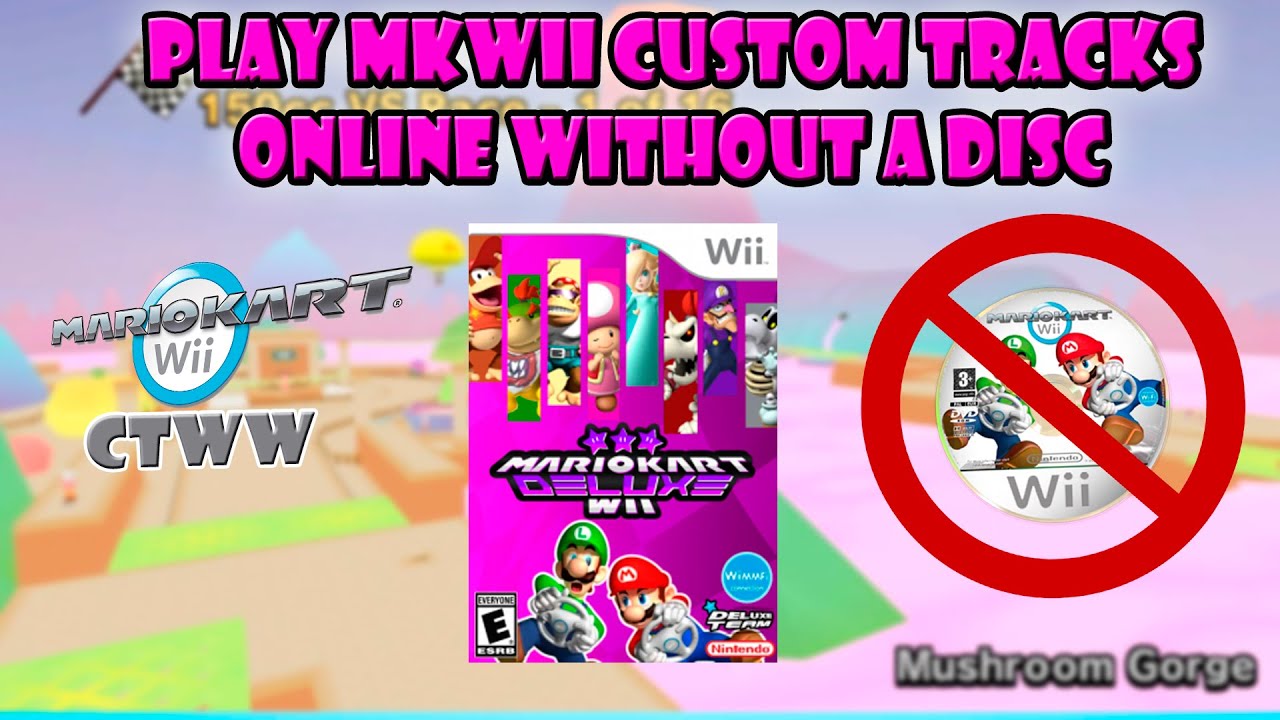 Play MarioKart Custom Tracks ONLINE! (MarioKart Wii Deluxe Guide) - YouTube