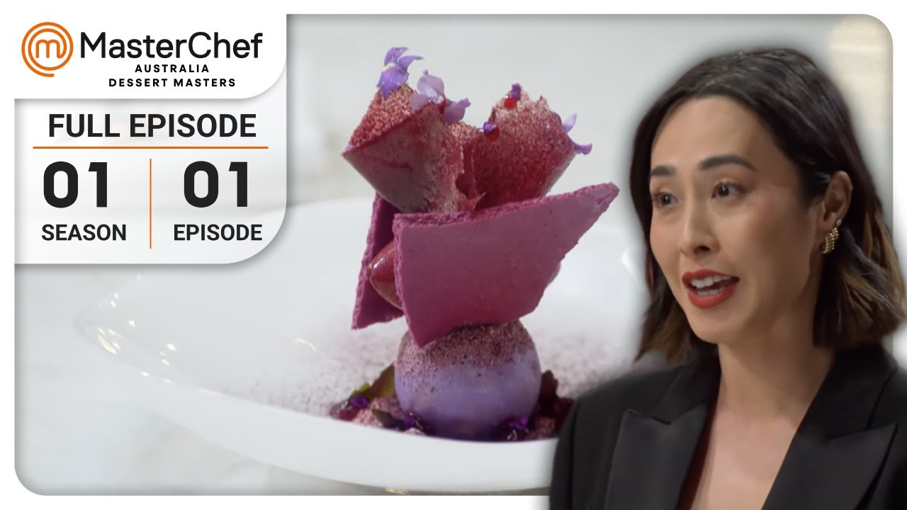 Monochrome Dessert Showdown! | MasterChef Australia Dessert Masters ...