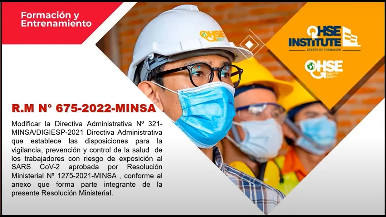 ÚLTIMOS CAMBIOS SEGÚN LA RESOLUCIÓN MINISTERIAL N°675-2022-MINSA - YouTube