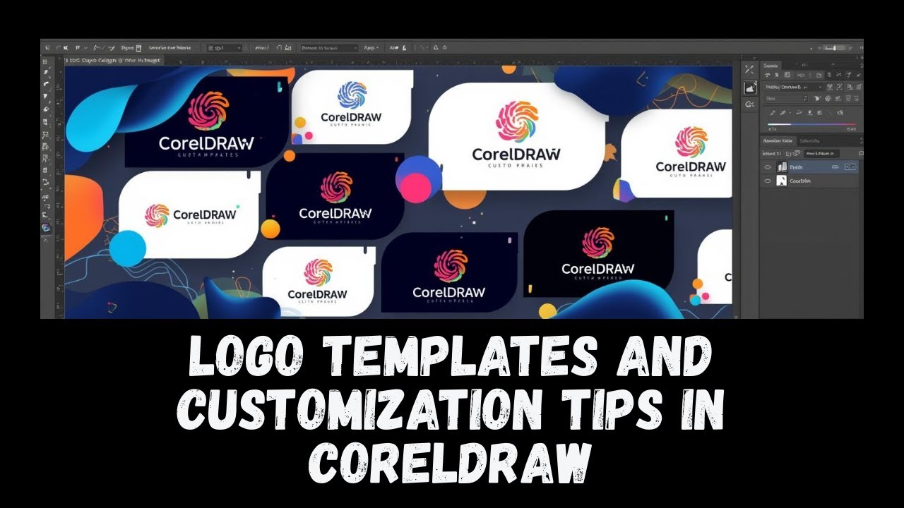 Logo Templates and Customization Tips | CorelDRAW Guide - YouTube