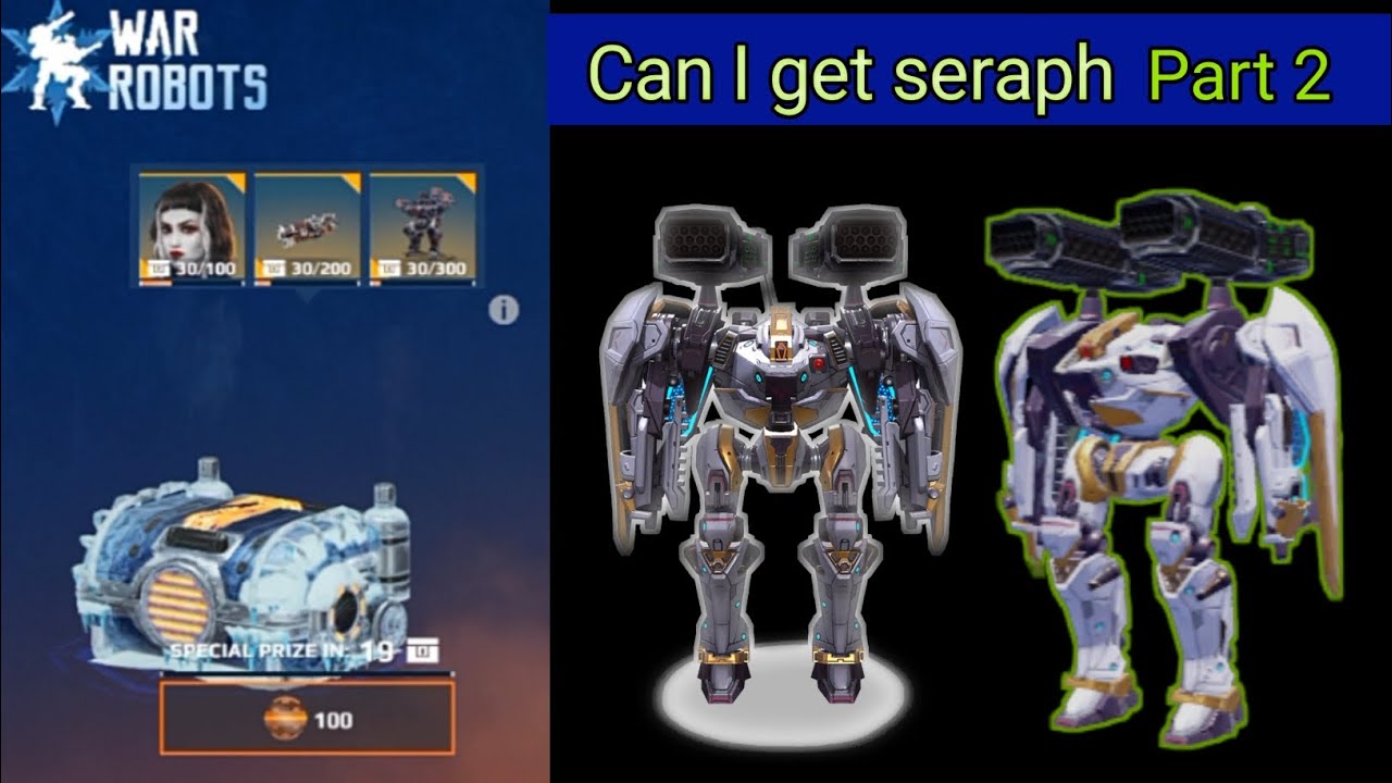 Can I get Seraph part 2 🔓 WR War Robots Chests opening 💯 - YouTube