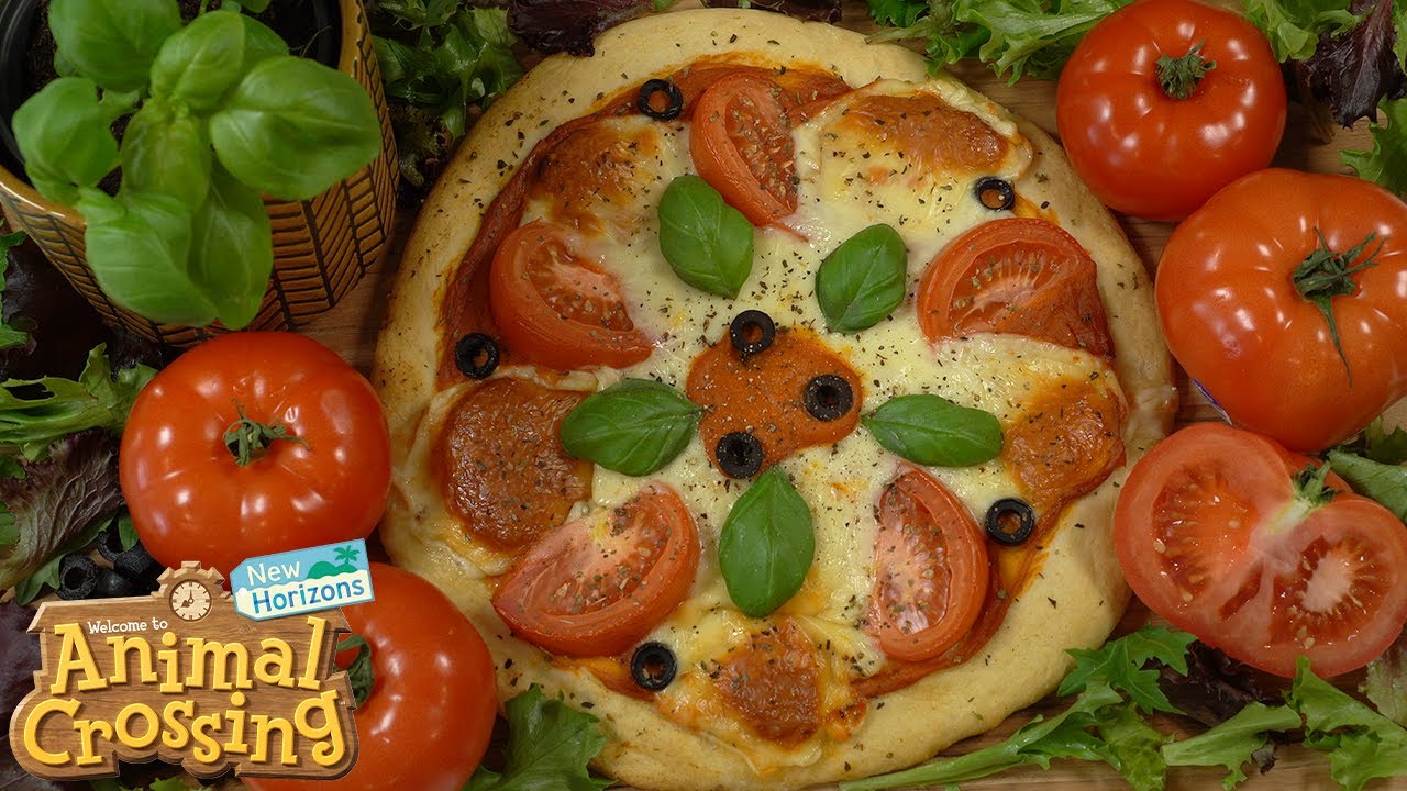 I Made Pizza Margherita from Animal Crossing New Horizons in Real Life ...