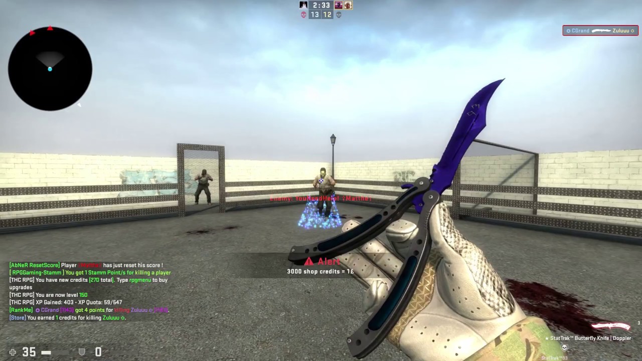 RPG 35 HP KNIFE #1 - YouTube