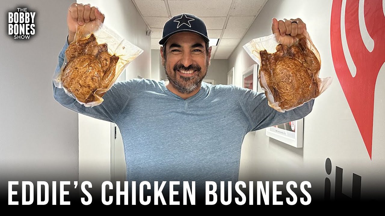 Eddie Brings Sample of His New Smokin’ Chicken Business - YouTube