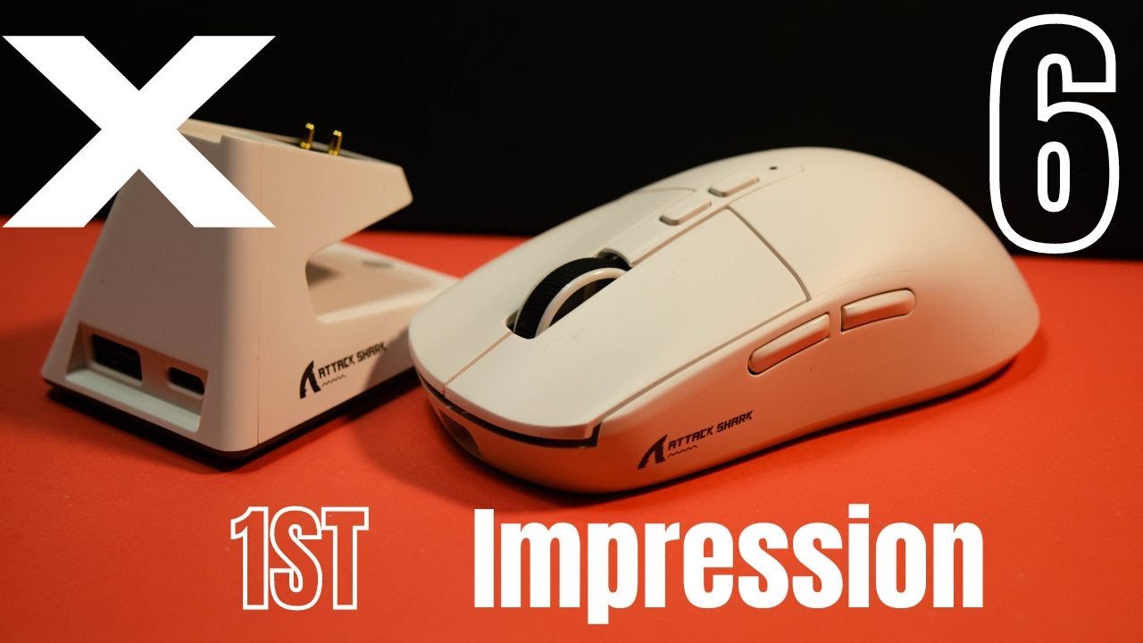 Attack Shark X6 - 1st Impression - Mouse with Dock on a budget! - YouTube