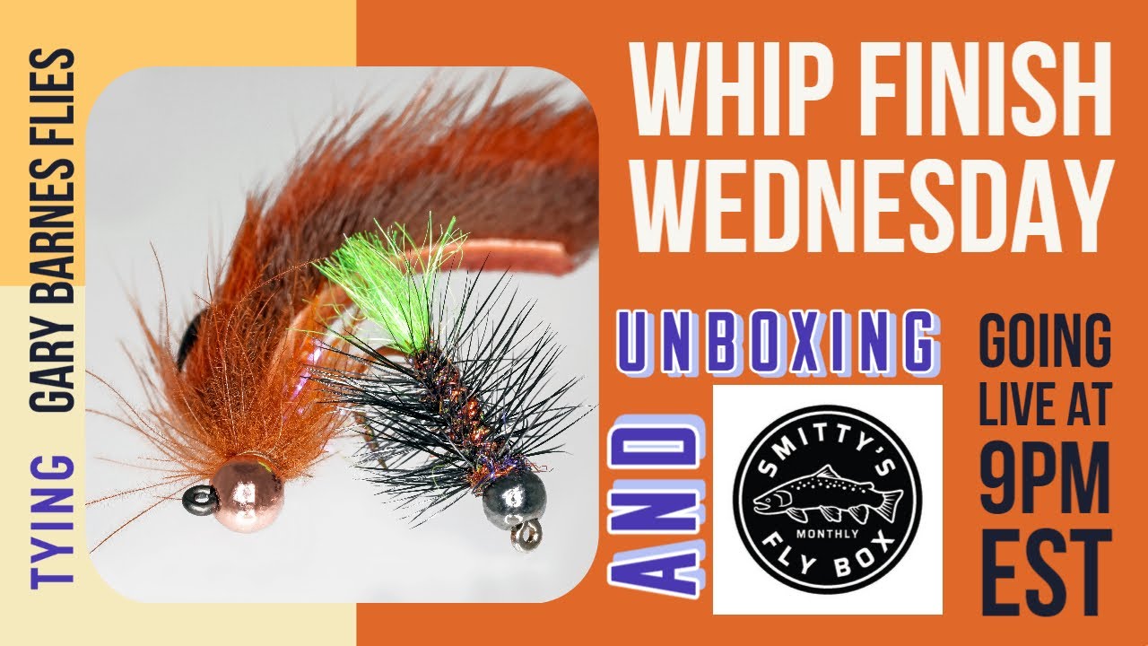 How To Fly Tying: Tying Gary Barnes Flies/Unboxing Smitty's Fly Box ...
