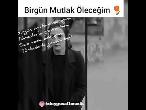 BİR GÜN MUTLAK ÖLECEĞİM ( ÇUKUR )