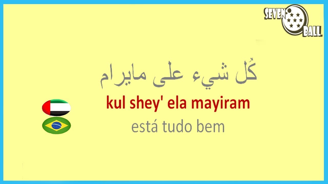 Frases Básicas em Árabe - 04 - Saudações em Árabe - YouTube