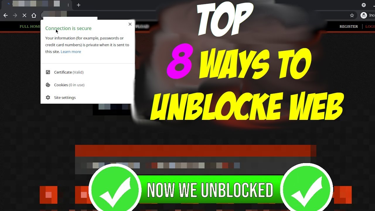 Top 8 Way to Unblock any Website | Bypass ISP Restrictions Easily ...