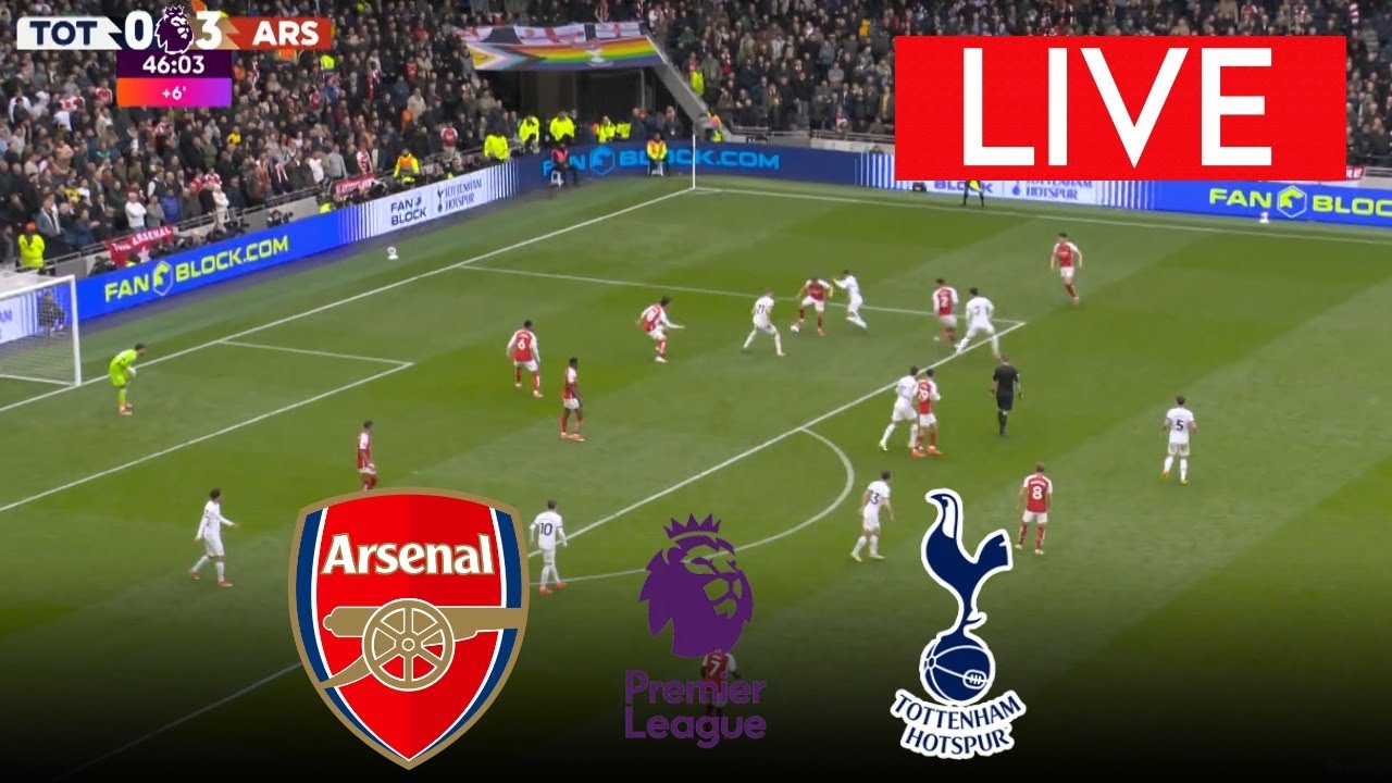 🔴LIVE : Arsenal vs Tottenham Hotspur | Premier League 2025 | Match ...