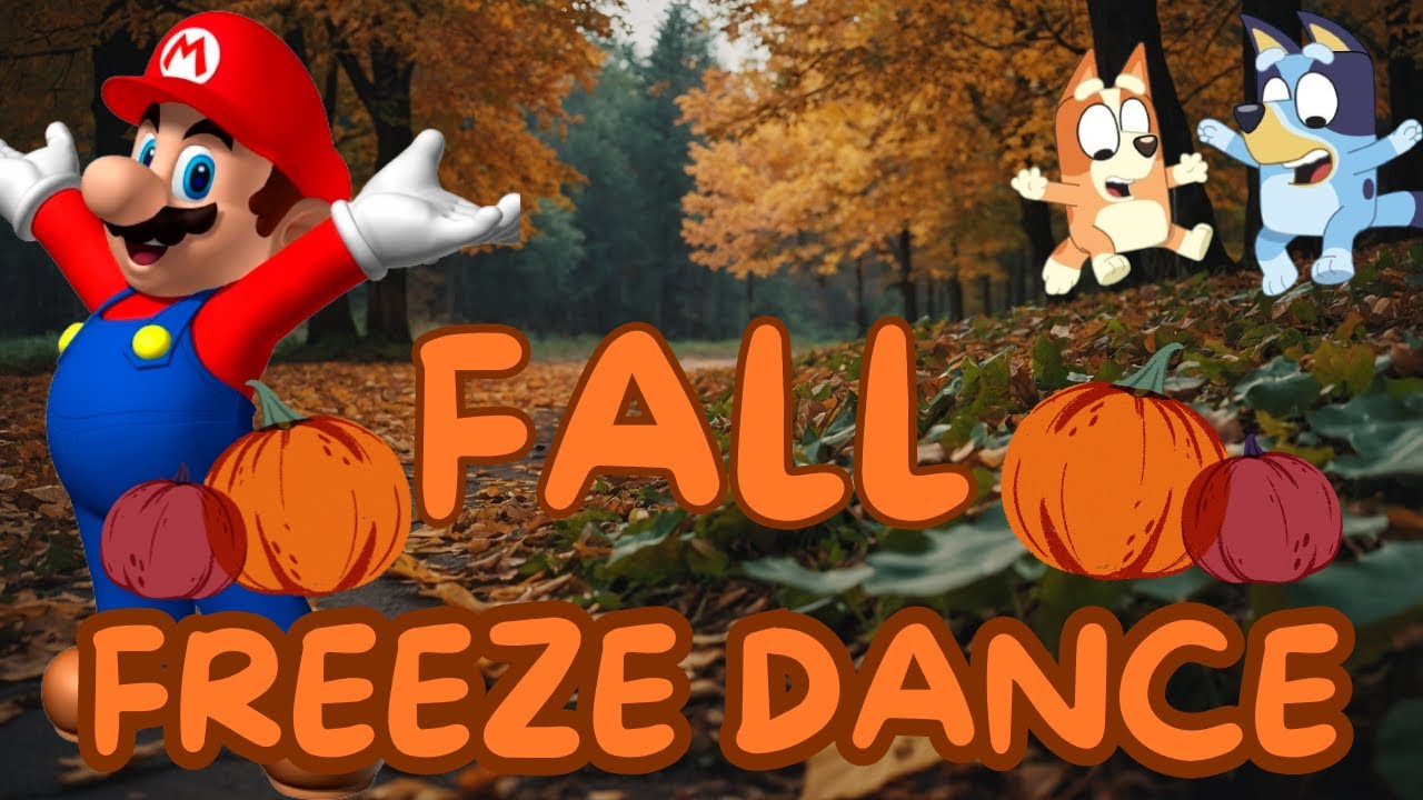 Fall Freeze Dance | Brain Break | Dance Break - YouTube